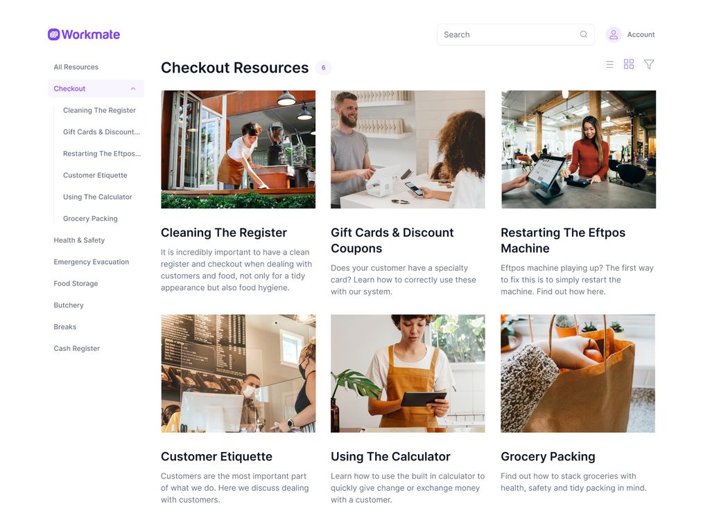 Workmate App | The internal company resource sharing application for ...